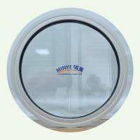 China Minimalist Round Aluminum Alloy Window Semi Circular Design 6063-T5 Thermal Break 5mm+12A+5mm Double Glazing for sale