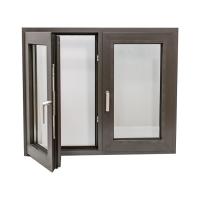 China Energy Saving Aluminum Casement Windows 1200mm x 1500mm for Bedroom for sale
