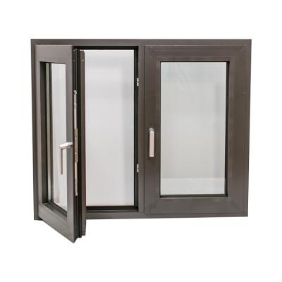 China Energy Saving Aluminum Casement Windows 1200mm x 1500mm for Bedroom for sale