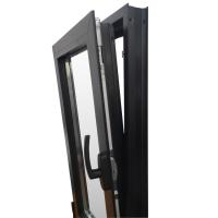 China Aluminum Frame Tilt and Turn Casement Window with Fiberglass Screen Netting 6063-T5 for sale