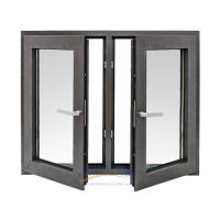 China Large Ventilation Aluminum Casement Windows 1200mm x 1500mm with Excellent Seal and Sound Insulation for sale