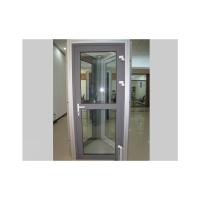 China Thermal Break Aluminum Casement Door Half Glass Half Aluminum Australia Standard 6063-T5 for sale