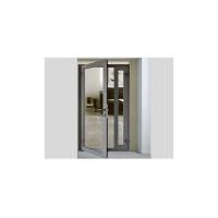 China Thermal Break Aluminum Casement Door Half Glass Half Aluminum Australia Standard 6063-T5 for sale