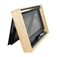 China American Standard Low E Aluminum Chain Winder Awning Window with EPDM Sealing System 6063-T5 for sale