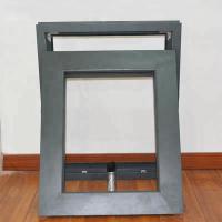 China American Standard Low E Aluminum Chain Winder Awning Window with EPDM Sealing System 6063-T5 for sale