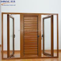 China Customized Size Adjustable Louver Shutter for Interior Window in Powder Coated Finish for sale