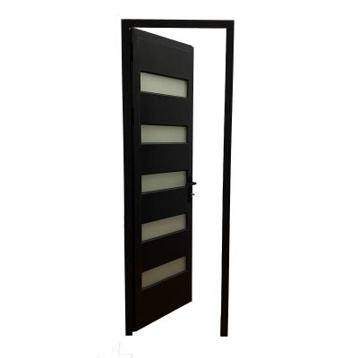 China Customized Aluminium Toilet Casement Door Thermal Insulation 5mm+12A+5mm Double Glazing for sale