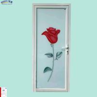 China Customized Aluminium Toilet Casement Door Thermal Insulation 5mm+12A+5mm Double Glazing for sale