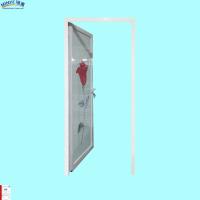 China Customized Aluminium Toilet Casement Door Thermal Insulation 5mm+12A+5mm Double Glazing for sale