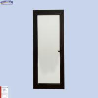 China Customized Aluminium Toilet Casement Door Thermal Insulation 5mm+12A+5mm Double Glazing for sale