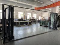 China Double Glazing Soundproof Bi-Folding Door Aluminum Alloy 30dB RW 4500Pa for sale