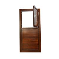 China Aluminum Swing Casement Door 6063-T5 Thermal Break with Double Glazing 5mm+12A+5mm for sale