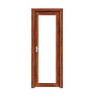 China Aluminum Swing Casement Door 6063-T5 Thermal Break with Double Glazing 5mm+12A+5mm for sale