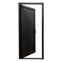 China Aluminum Swing Casement Doors Soundproof Shutters 30dB Insulation 4500Pa Wind Resistance for sale