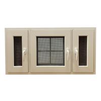 China Double Glazed Aluminium Casement Windows Tempered Glass 5mm 12A 5mm Customizable Design for sale