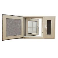 China Double Glazed Aluminium Casement Windows Tempered Glass 5mm 12A 5mm Customizable Design for sale
