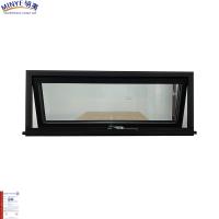China Aluminum Awning Window Double Tempered Impact Glazing 5mm+12A+5mm Sound Insulation RW 30dB for sale