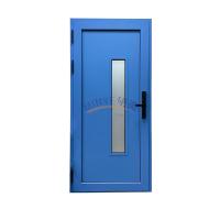 China OEM Customized Aluminum Alloy Glass Casement Door Entrance Door 6063-T5 Thermal Break for sale