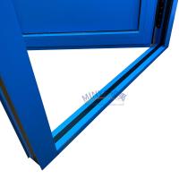 China OEM Customized Aluminum Alloy Glass Casement Door Entrance Door 6063-T5 Thermal Break for sale