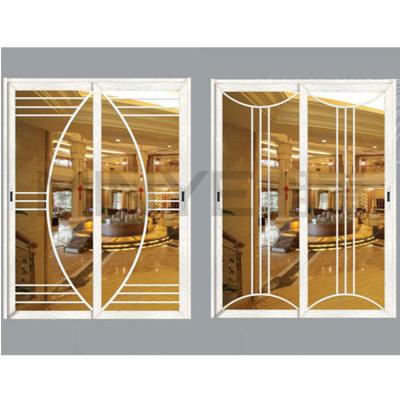 China Directly Sale Glass Sliding Door with Germany Hardware Push and Pull Opening Method for sale