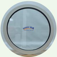 China Modern Luxury Customized Size Double Tempered Glass Power Coating Fixed Windows for sale