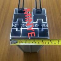 China German Heavy Sliding Stacker Doors Custom Triple Glazing Energy Conservation 4500 Pa Wind Resistance for sale