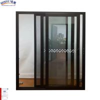 China Aluminum Sliding Doors Double Glass Triple Glass Exterior Finished Custom Sizes for sale