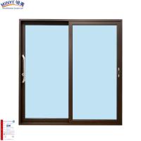 China Aluminum Sliding Doors Double Glass Triple Glass Exterior Finished Custom Sizes for sale