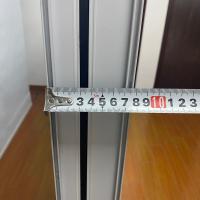 China Aluminum Sliding Doors Double Glass Triple Glass Exterior Finished Custom Sizes for sale