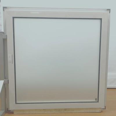 China Double Tempered Glass Aluminum Fixed Windows for Horizontal Opening Pattern Triple Glass for sale