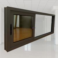 China Chinese Design Double Glazed Aluminium 3 Track Sliding Window 5mm+12A+5mm Tempered Glass for sale