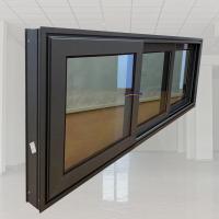 China Chinese Design Double Glazed Aluminium 3 Track Sliding Window 5mm+12A+5mm Tempered Glass for sale