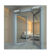 China Security Function Stainless Steel Floor Spring Exterior Door Design for Double Front Door for sale