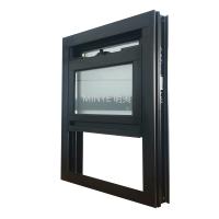 China Aluminum Single Hung Windows with Fiberglass Screen Netting Custom Size 6063-T5 for sale