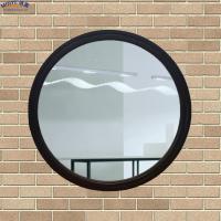 China Round Glass Window with Moon Shade and Fiberglass Screen 5mm+12A+5mm Double Glazing for sale