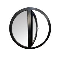 China Aluminum Round Casement Window with Vision Lite EPDM Sealing 4500 Pa Wind Resistance for sale