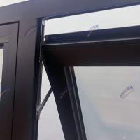 China Aluminum Alloy Casement Awning Window 6063-T5 with Double Tempered Glass 5mm+12A+5mm for sale