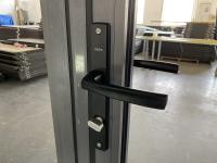 China Foldable Patio Bi-fold Thermal Break Aluminum Stacker Door 30 dB Sound Insulation for sale