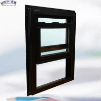 China Aluminum Single Hung Sash Windows in Windproof White for Vertical Up Down Sliding for sale