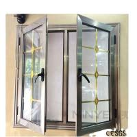 China Triple Glazed Casement House Windows Modern Design Aluminum French Window 5mm+12A+5mm for sale