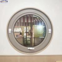 China CE Standard Aluminum Profile Moon Window Shade Circular Glass Windows 5mm+12A+5mm Double Glazing for sale