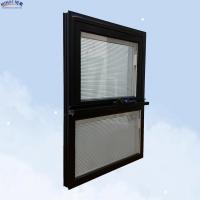 China Modern Luxury Rainproof Aluminum Frame Swing Awning Casement Windows Double Glass 5mm+12A+5mm for sale