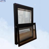 China Modern Luxury Rainproof Aluminum Frame Swing Awning Casement Windows Double Glass 5mm+12A+5mm for sale