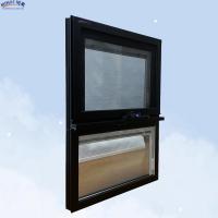 China Modern Luxury Rainproof Aluminum Frame Swing Awning Casement Windows Double Glass 5mm+12A+5mm for sale