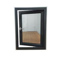 China Customized Aluminum Casement Windows Double Glazing 5mm+12A+5mm Thermal Break for sale