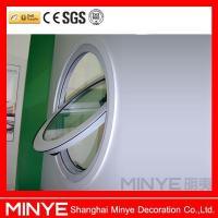 China Swing Aluminum Center Round Window Pivot Shape Hung Window Casement Windows with Frame for sale