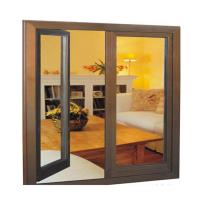 China Aluminium Casement Window Double Glazed 5mm12A5mm with Roller Shutters Modern Design for sale