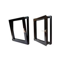 China Thermal Break Tilt and Turn Aluminium Casement Window 6063-T5 Double Glazed 5mm+12A+5mm for sale