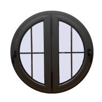 China Custom Soundproof Aluminum Casement Windows 30dB Thermal Break Double Glazing for sale