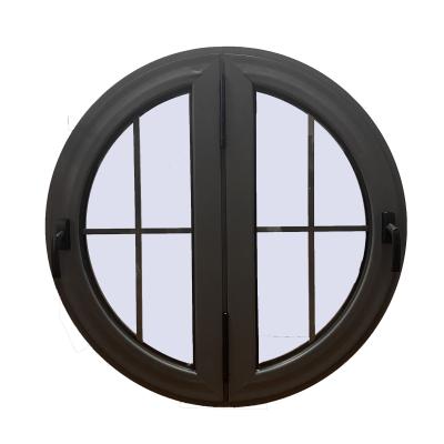 China Custom Soundproof Aluminum Casement Windows 30dB Thermal Break Double Glazing for sale